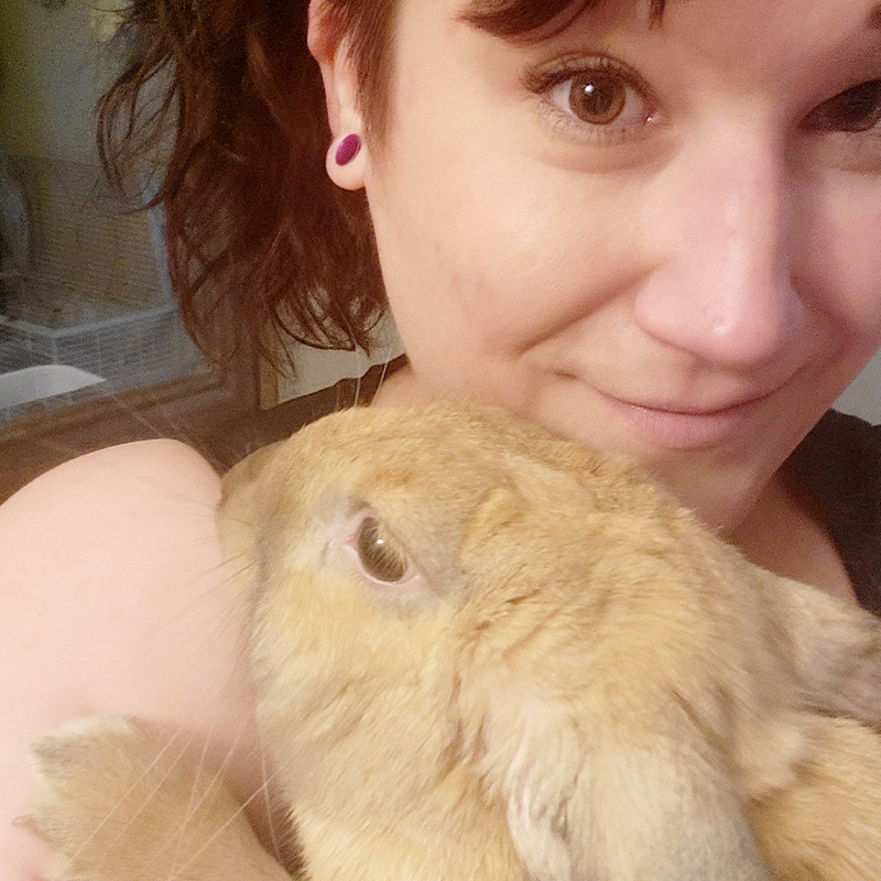 The Lop-Eared Light of Michelle’s Life - Anderson Humane