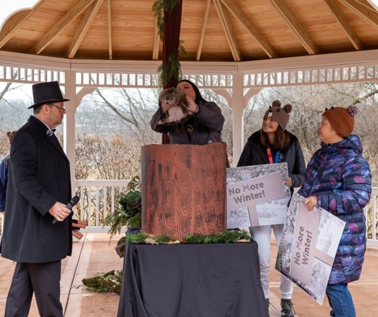 Groundhog Day Celebration: A Roaring Success! - Anderson Humane